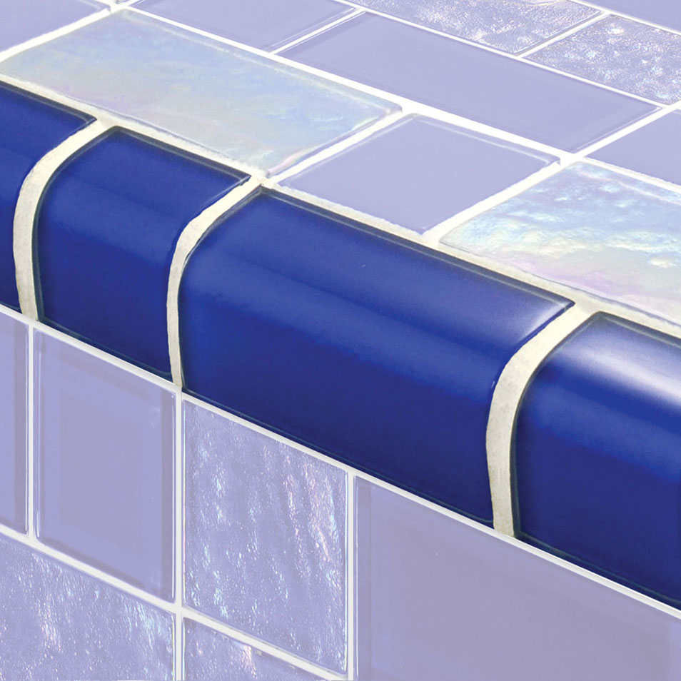 ROYAL BLUE TRIM MIXED (TRIM-GT8M4896B9) LINEAR FOOT - POOLS & SURFACES ...