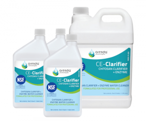 CE-Clarifier: Chitosan Clarifier + Enzyme - POOLS & SURFACES DISTRIBUTOR