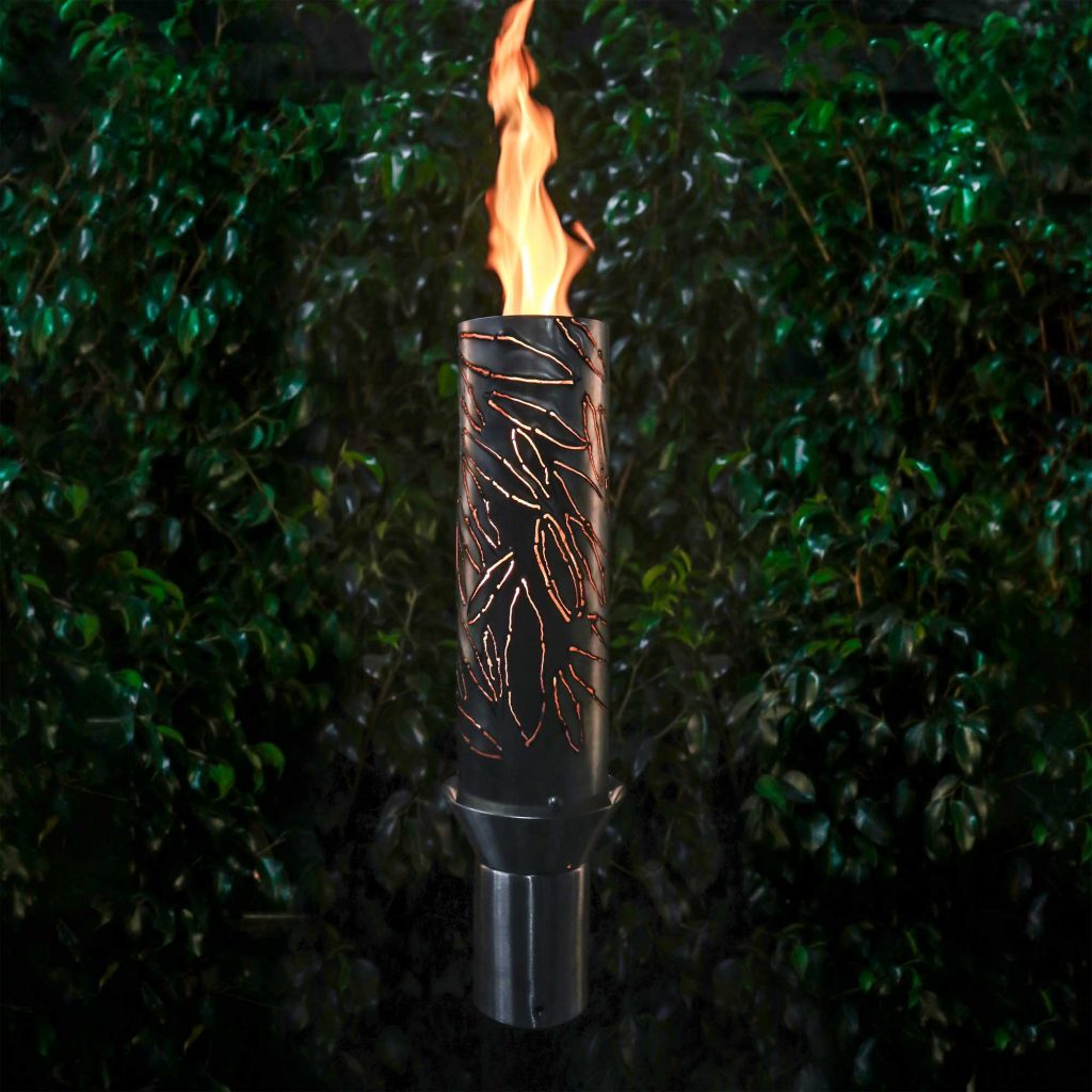 TROPICAL FIRE TORCH STAINLESS STEEL GAS TORCH - POOLS & SURFACES ...