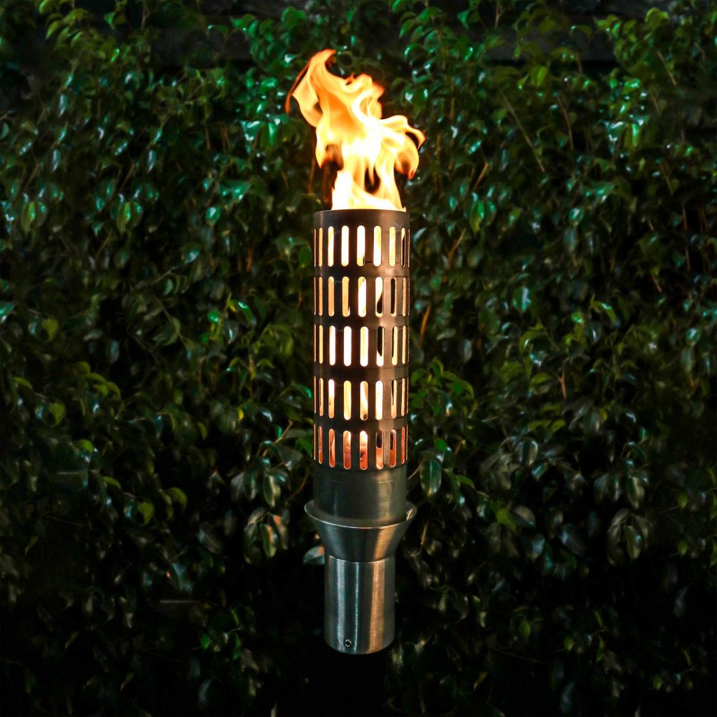 VENT FIRE TORCH STAINLESS STEEL GAS TORCH - POOLS & SURFACES DISTRIBUTOR