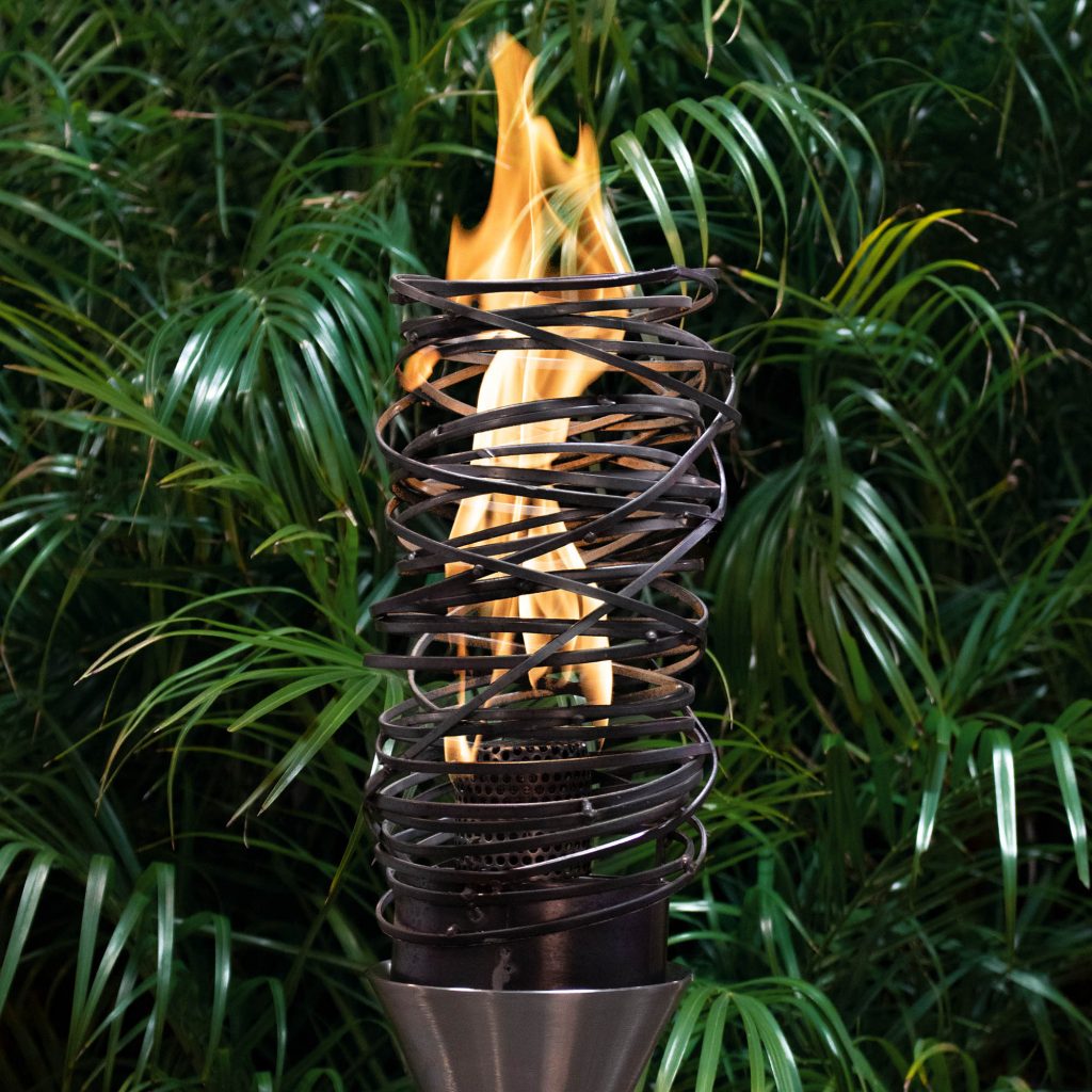TANGLED FIRE TORCH STAINLESS STEEL - POOLS & SURFACES DISTRIBUTOR