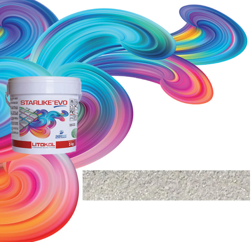 THE TILE DOCTOR STARLIKE EVO CLASSIC 110 GRIGIO PERLA 5.5 LBS - POOLS ...