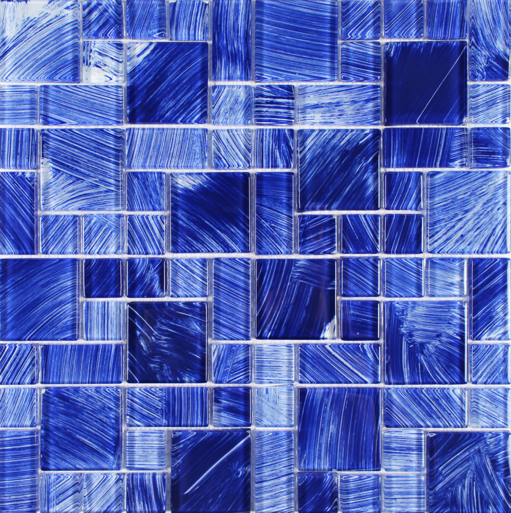 Glass Pool Tiles - Mix Pattern - POOLS & SURFACES DISTRIBUTOR