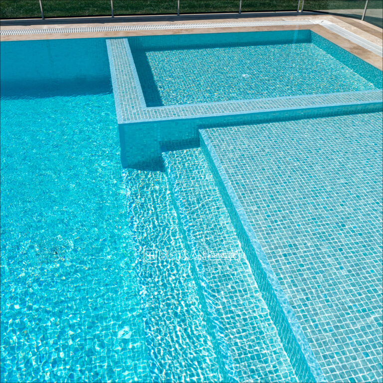 BETSAN A-161 GLASS MOSAIC TILE 1X1 - POOLS & SURFACES DISTRIBUTOR