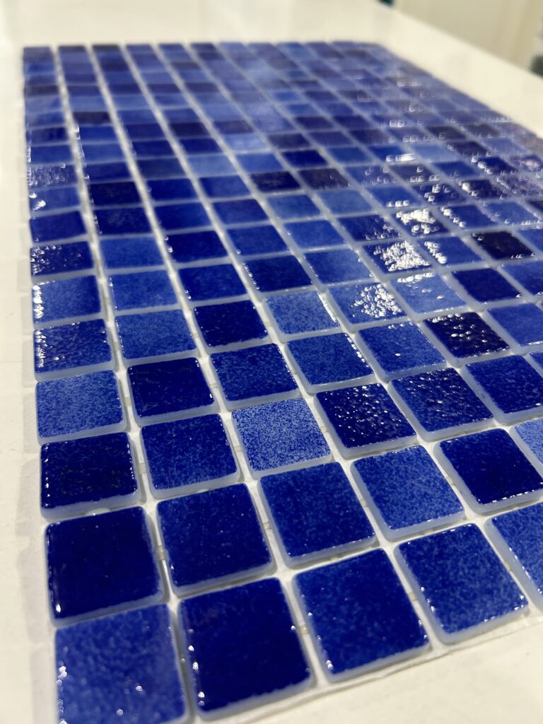 BETSAN EU COBALT GLASS MOSAIC TILE 1X1 - POOLS & SURFACES DISTRIBUTOR
