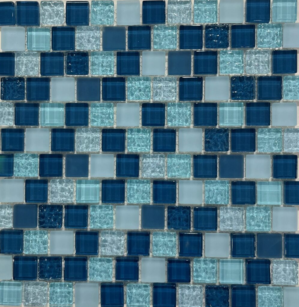 HAWAII 1X1 OFFSET GLASS TILE - POOLS & SURFACES DISTRIBUTOR
