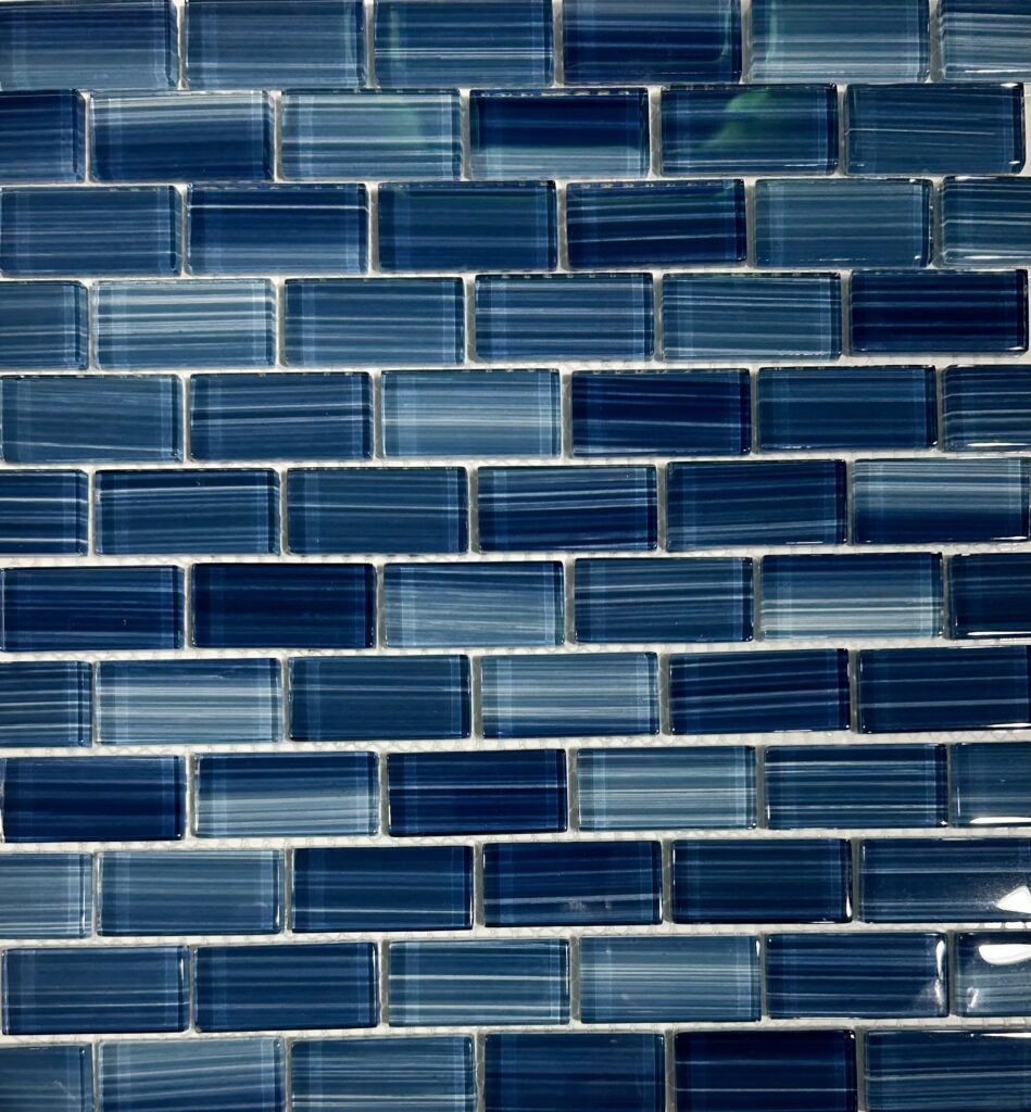 CAYMAN 1X2 GLASS TILE - POOLS & SURFACES DISTRIBUTOR